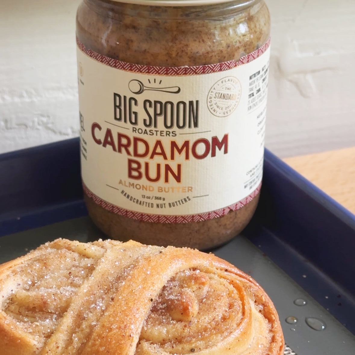 Cardamom Bun Almond Butter Cardamom Buns – Big Spoon Roasters