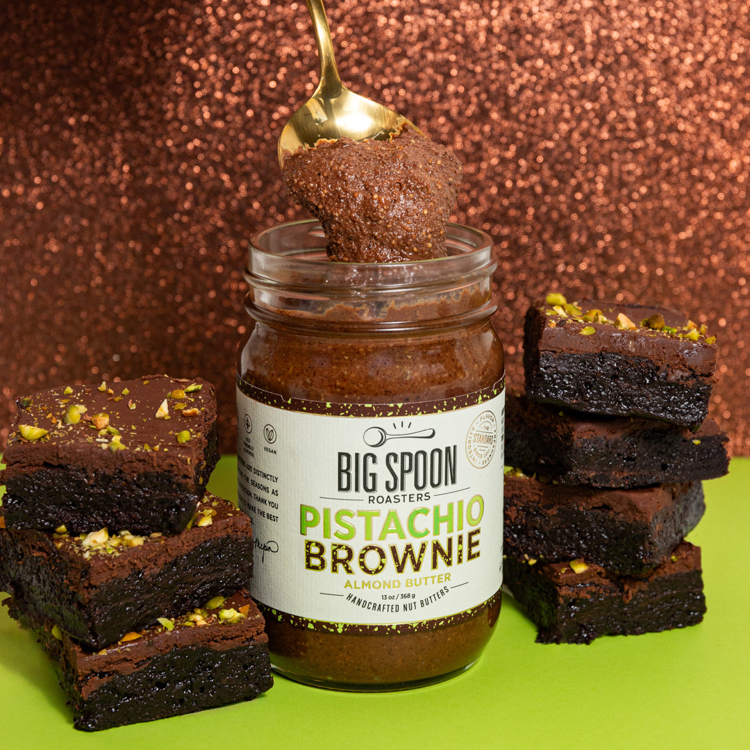 Spring 2026 Limited Batch: Pistachio Brownie Almond Butter! – Big Spoon ...