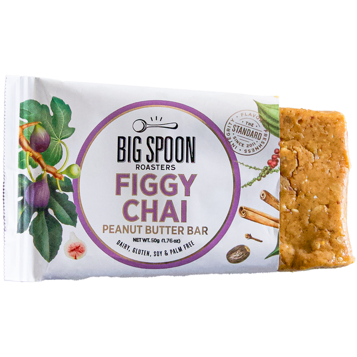 Figgy Chai Peanut Butter Bar – Big Spoon Roasters