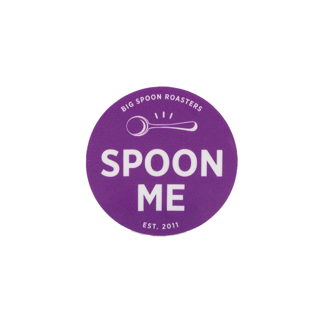 Big Spoon Roasters Spoon Me Sticker - Chai Purple